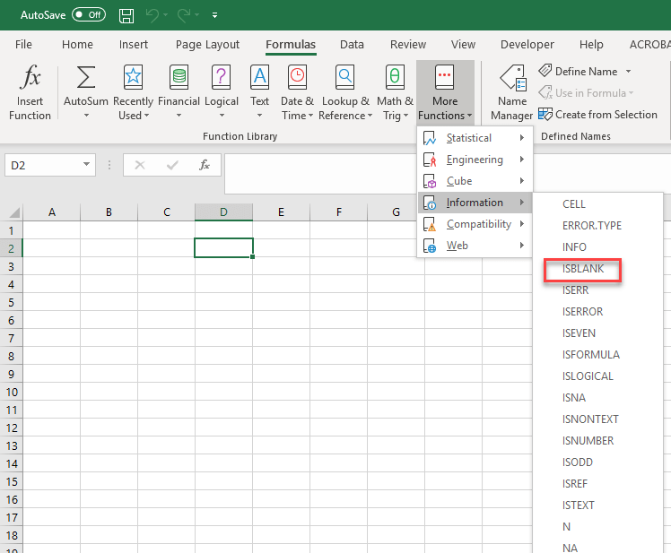 Excel ISBLANK Function How To Use Formula Examples Excel ISBLANK Function How To Use Formula Examples