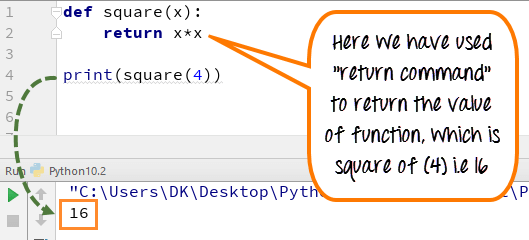 How To Call A Function In Python Example 