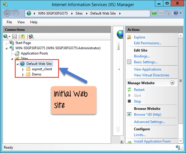 How To Host A Website On IIS Setup Deploy Web Application