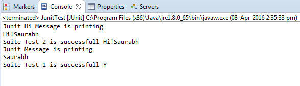 Create JUnit Test Suite With Example RunWith SuiteClasses