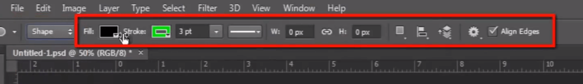 How To Draw Shapes In Photoshop Using Shape Tool