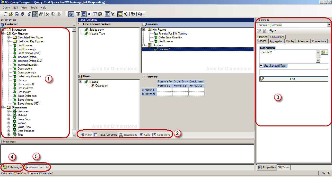 SAP BEx Query Designer Tutorial & Query Elements SAP BEx Query Designer Tutorial & Query Elements